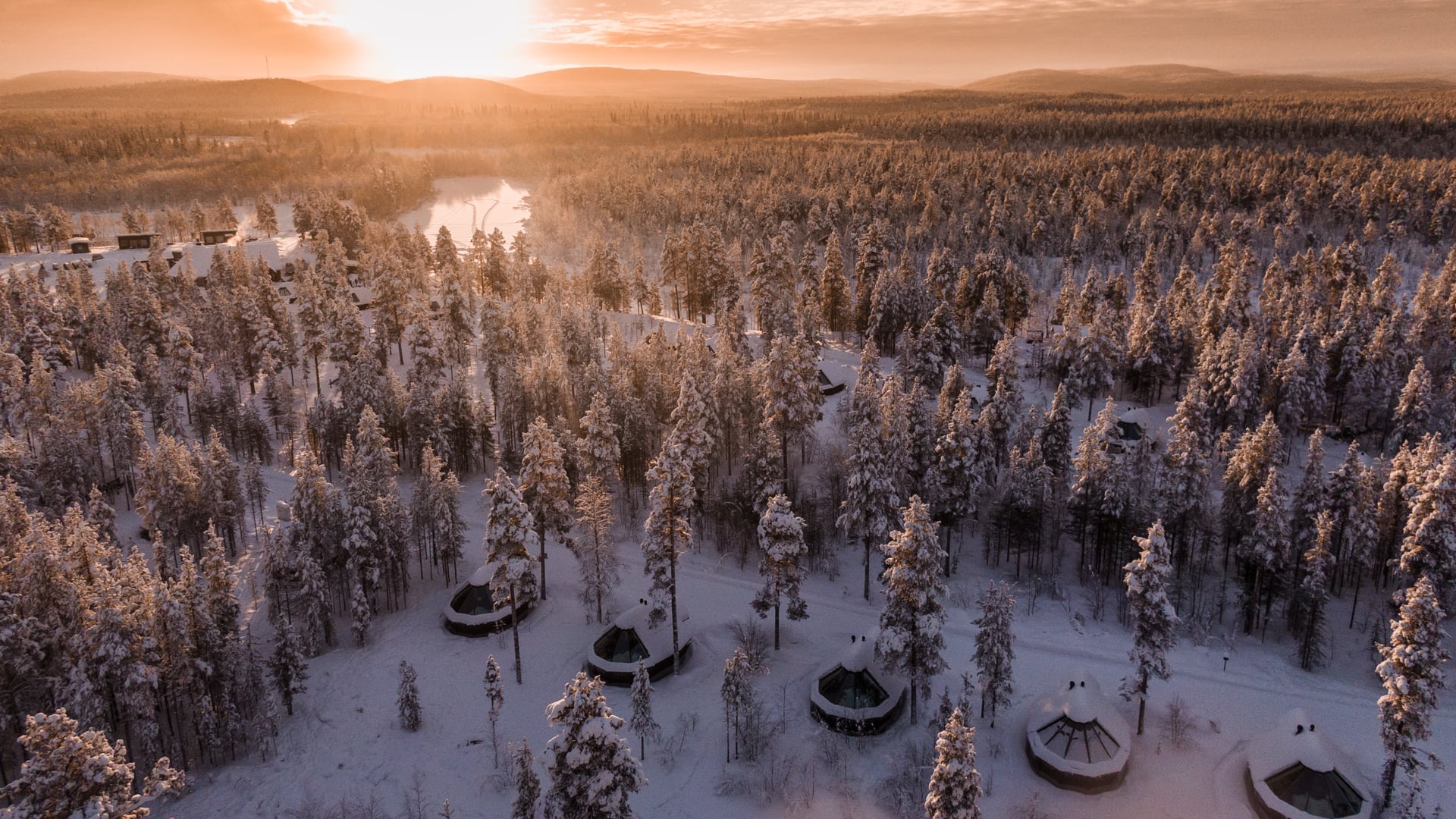 Winter vacation at Aurora Village Ivalo Finland - Aurora Village, Ivalo ...